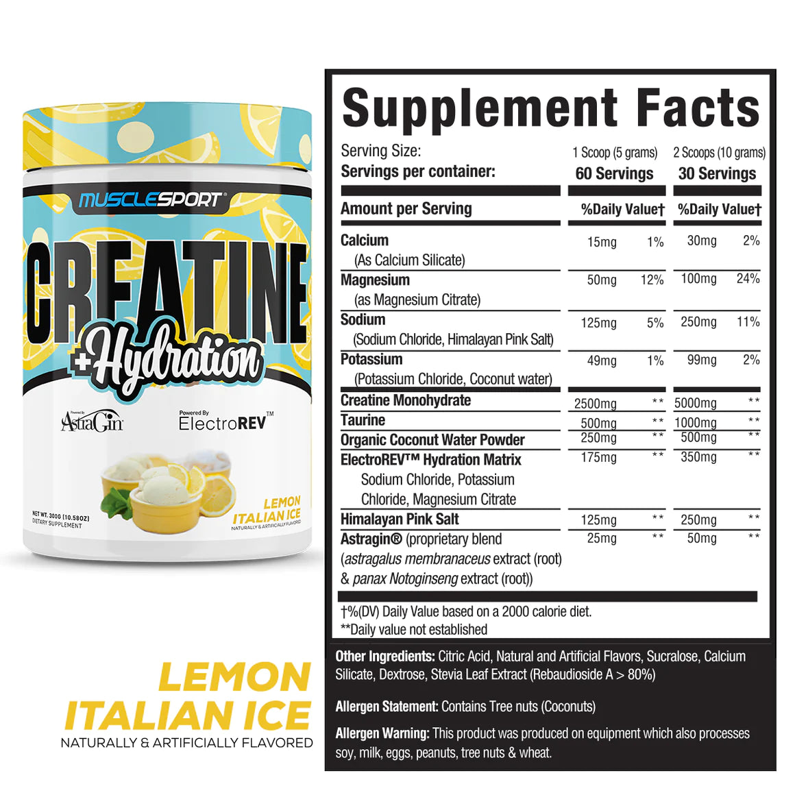 CREATINE + HYDRATION™ 300 GRAMS – Mr. Nutrition